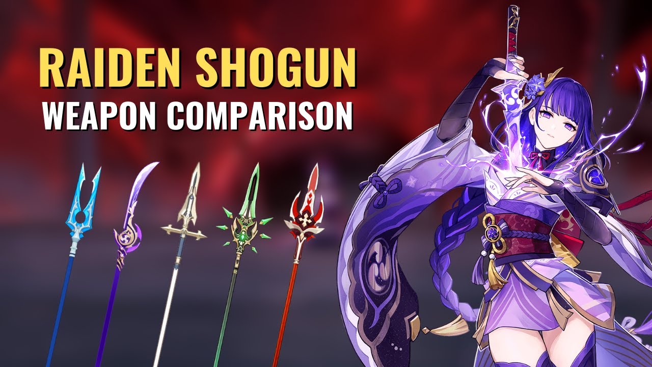 Raiden Shogun Weapon - The Catch vs Engulfing Lightning vs Favonius ...