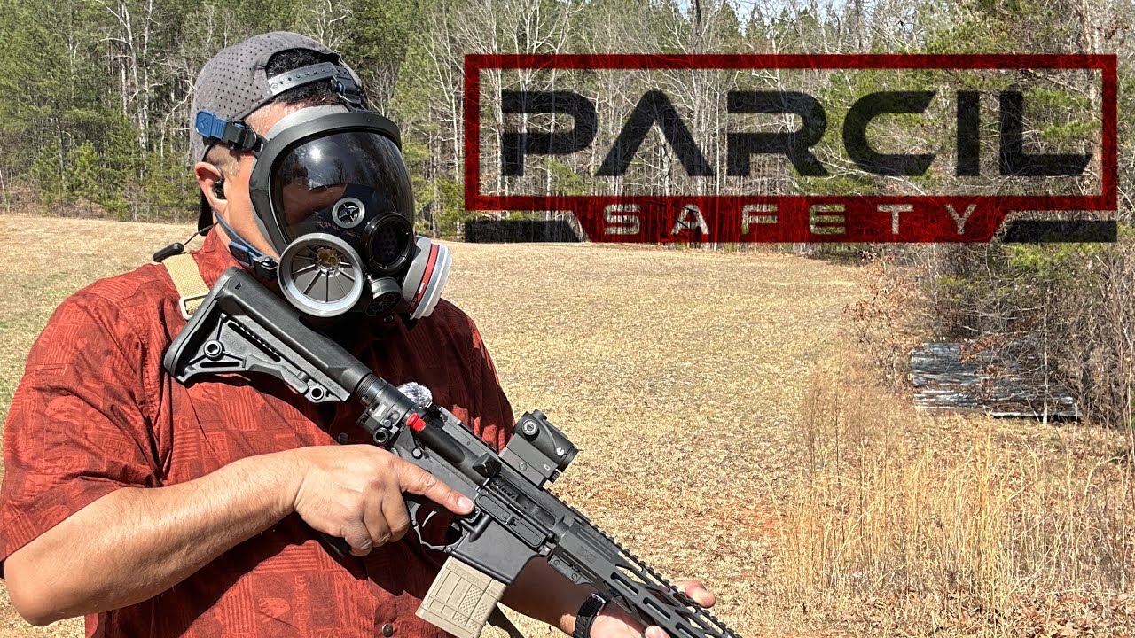 PD-100 Full Face Respirator Gas Mask | Parcil Safety - YouTube
