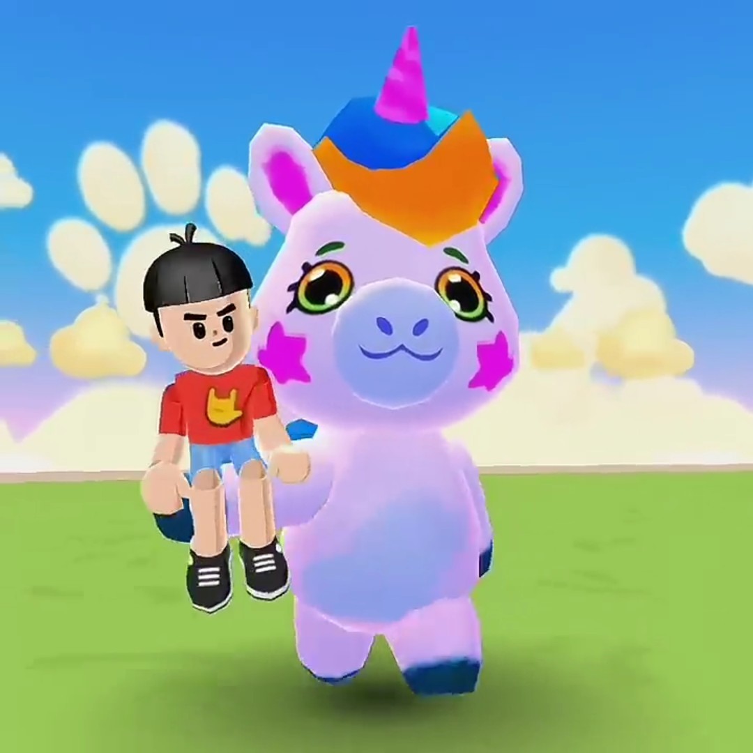 Shiny Unicorn Buddy Pk Xd Pkxd Pkxduniverse Pkxdcommunity