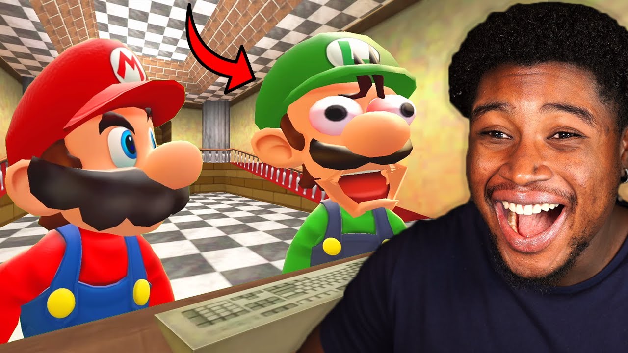 THE HARDEST MARIO TRY NOT TO LAUGH CHALLENGE! - YouTube