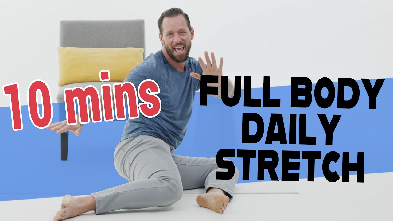 Full Body Stretching Routine In 10 Mins - YouTube