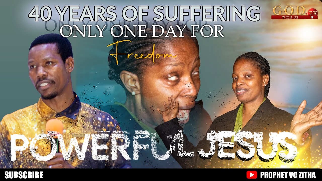 40 YEARS OF SUFFERING. ONLY ONE DAY FOR FREEDOM. POWERFUL JESUS ...
