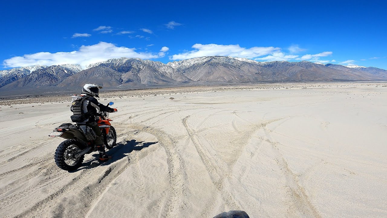 ADVRIDER Death Valley Noobs Dual sport rally 2023 Day 3 - Olancha Dunes ...