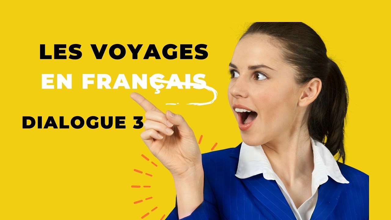Dialogues en Français sur les Voyages / Fench Conversation at Airport ...