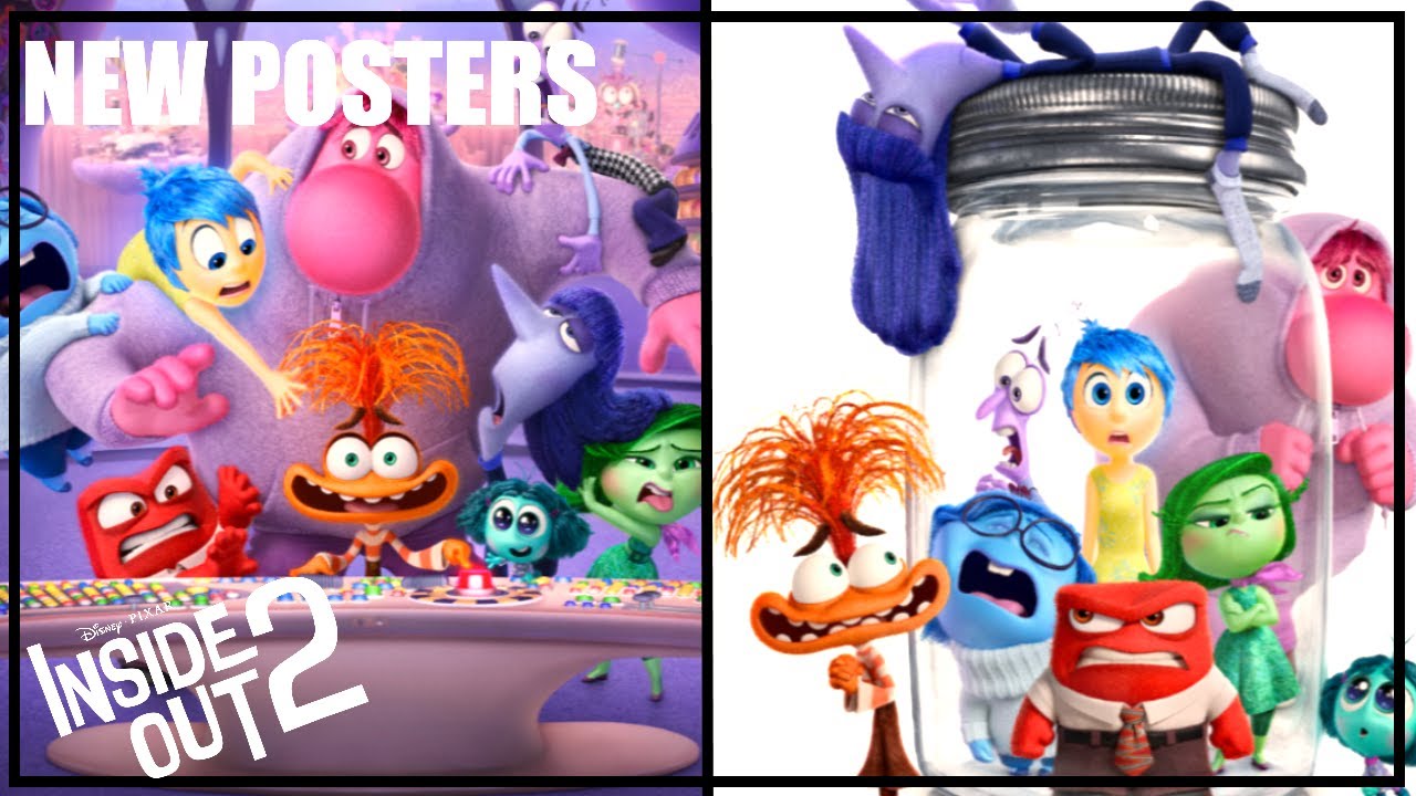 New Posters For Inside Out 2! I NEWS I Filmtastic - YouTube
