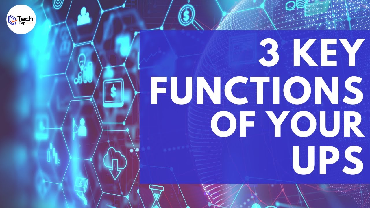 3 Key Functions of Your UPS - YouTube