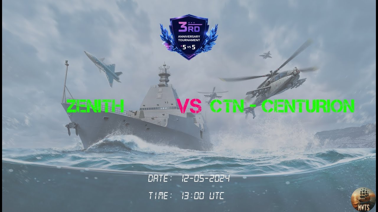 3RD ANNIVERSARY TOUR || Round 7 || Match 1 || ZENITH vs CTN CENTURION ...