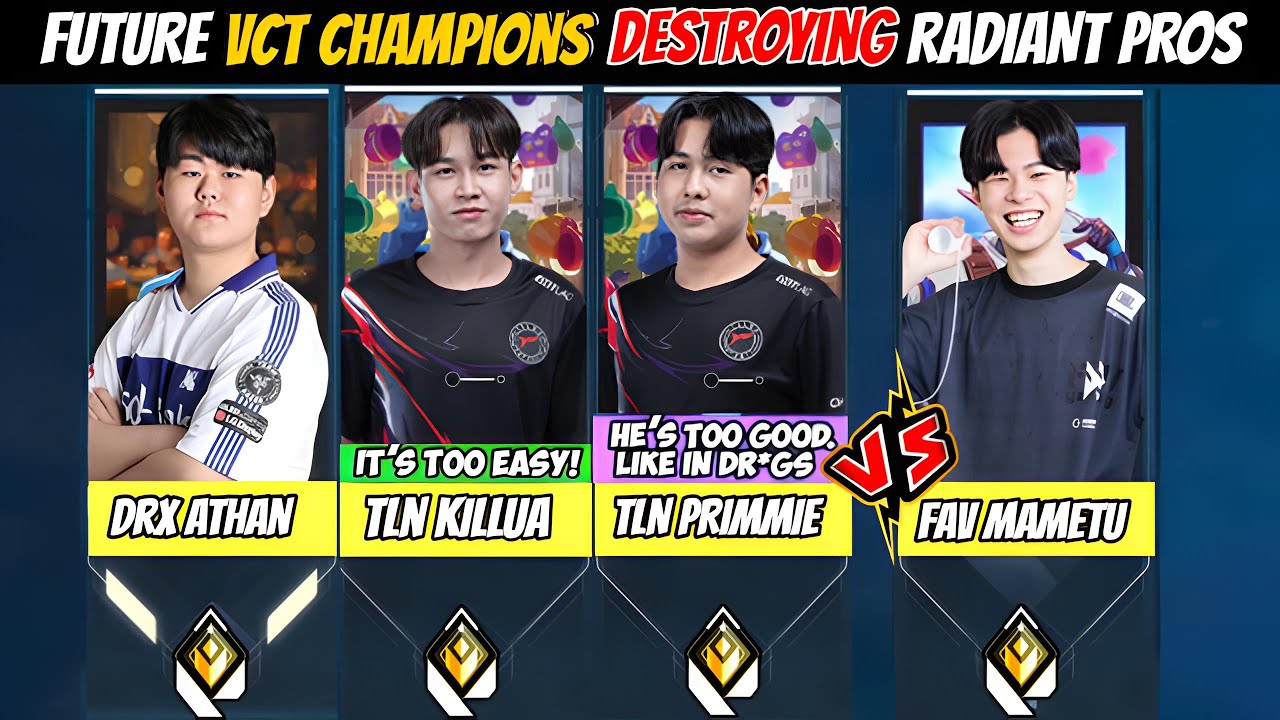 TLN Primmie & TLN Killua Shows Insane Game With DRX Athan Against FAV ...