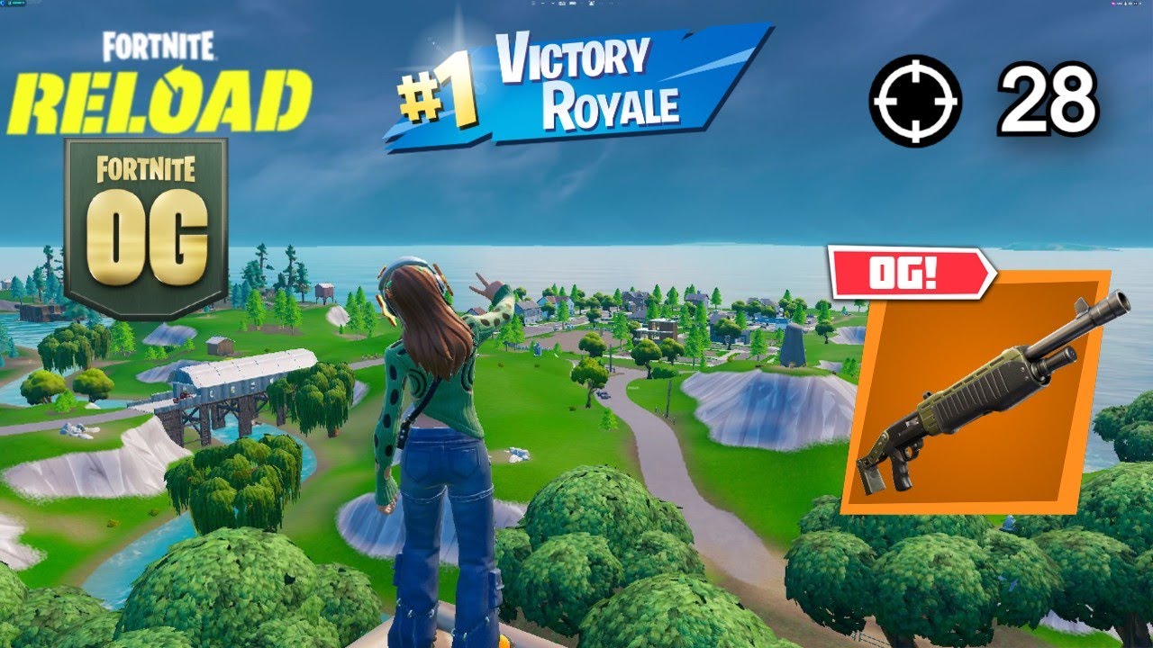 OG Fortnite Reload | Solo High Kill Win Gameplay | Keyboard & Mouse ...
