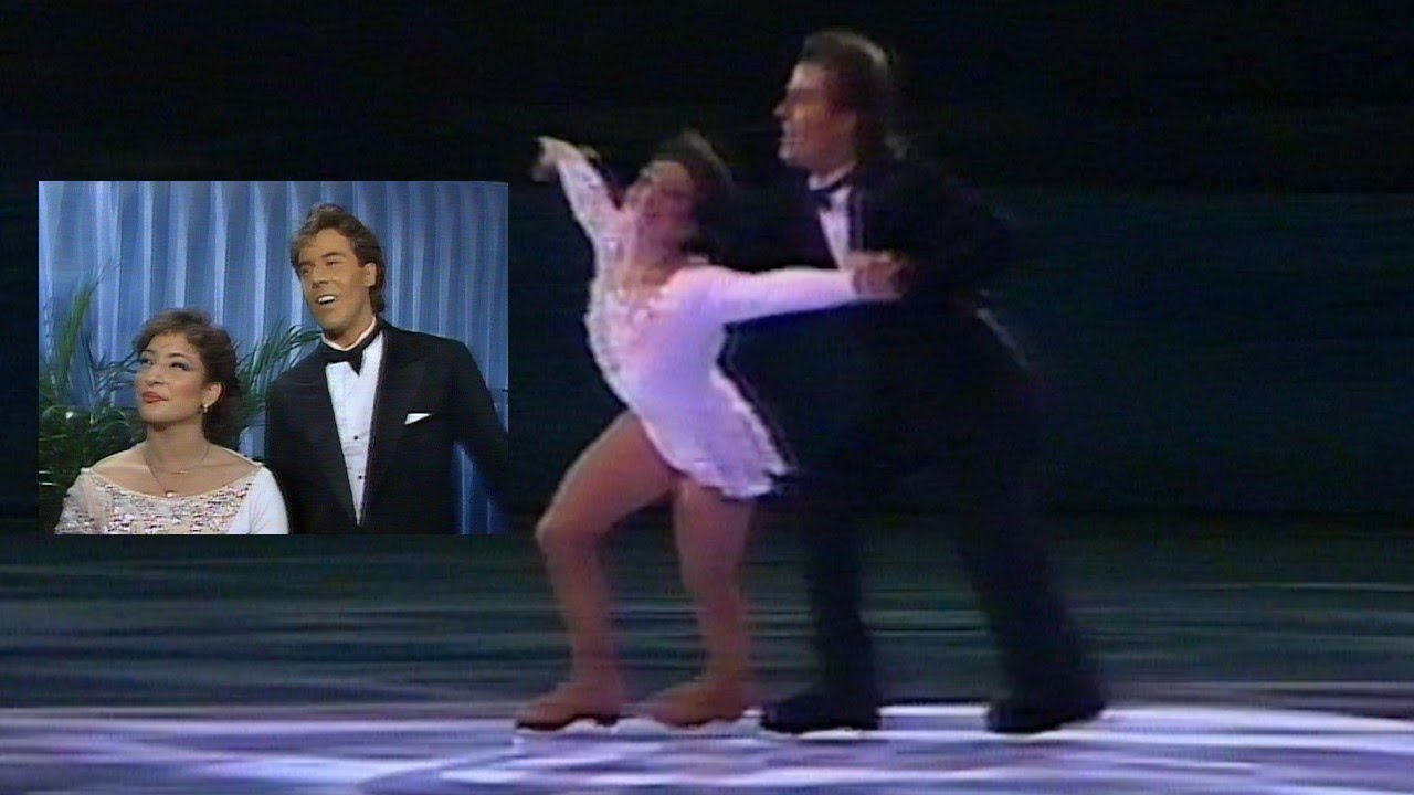Kitty & Peter Carruthers ⛸ Wind Beneath My Wings | 1985 World Pro Figure Skating Artistic - YouTube