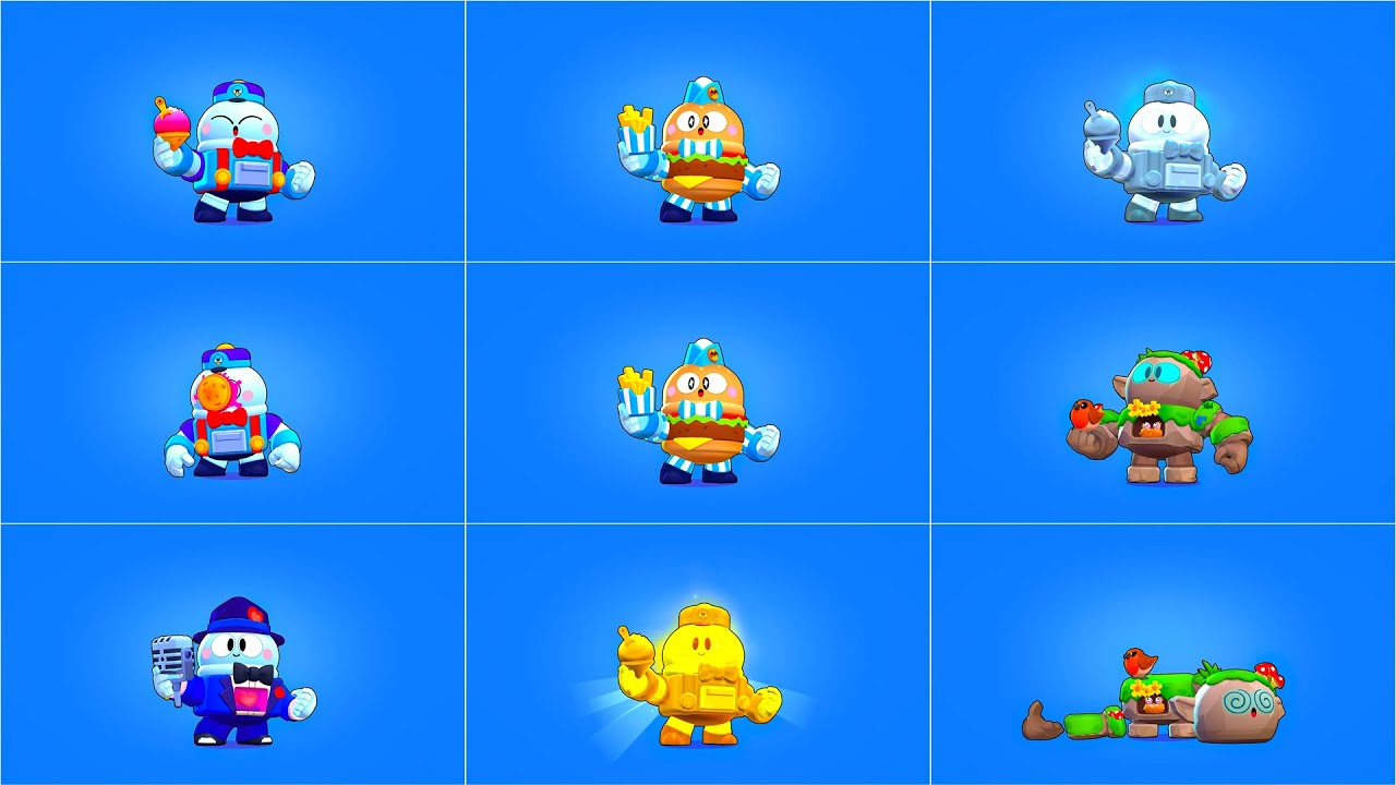 Lou All Skins Animations Win and Lose - YouTube