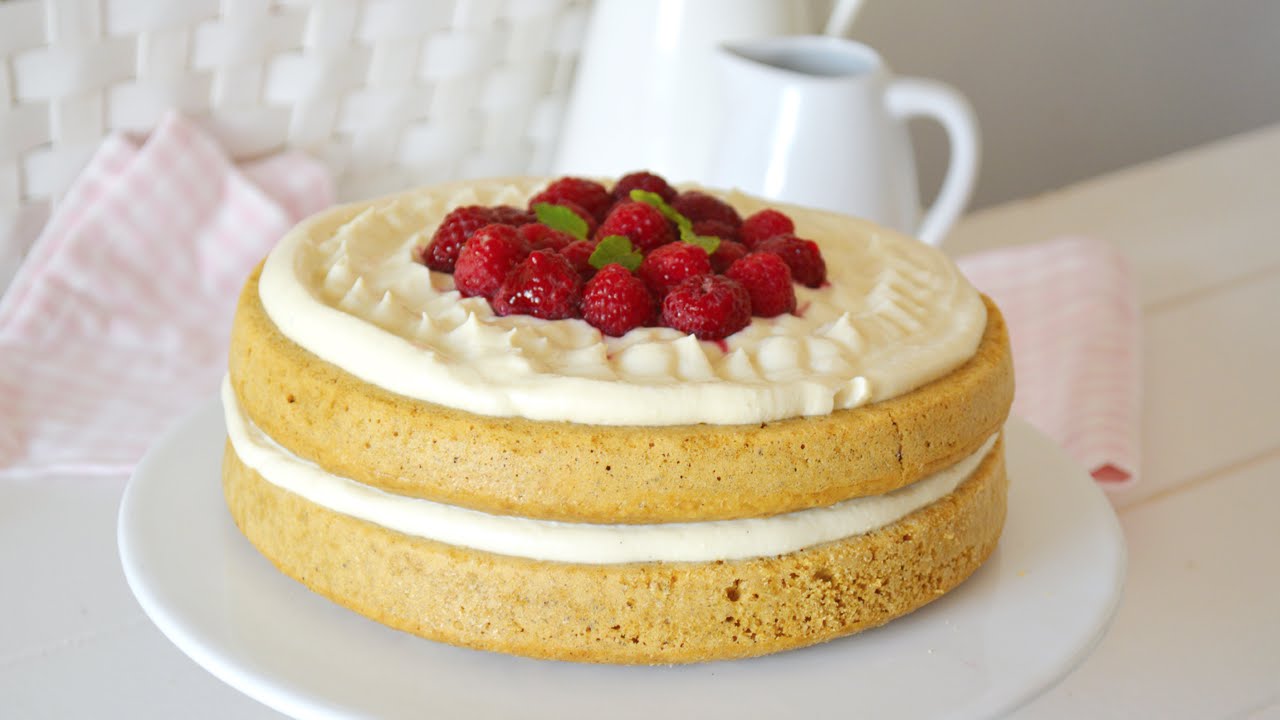 BÁSICO |BIZCOCHO DE VAINILLA PARA TARTAS SIN HORNO, SIN MICRO ...