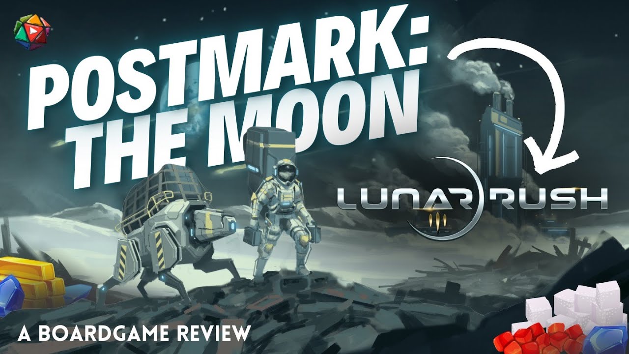 Let's Go to the MOON!! A New Favorite? | LUNAR RUSH Board Game Review ...
