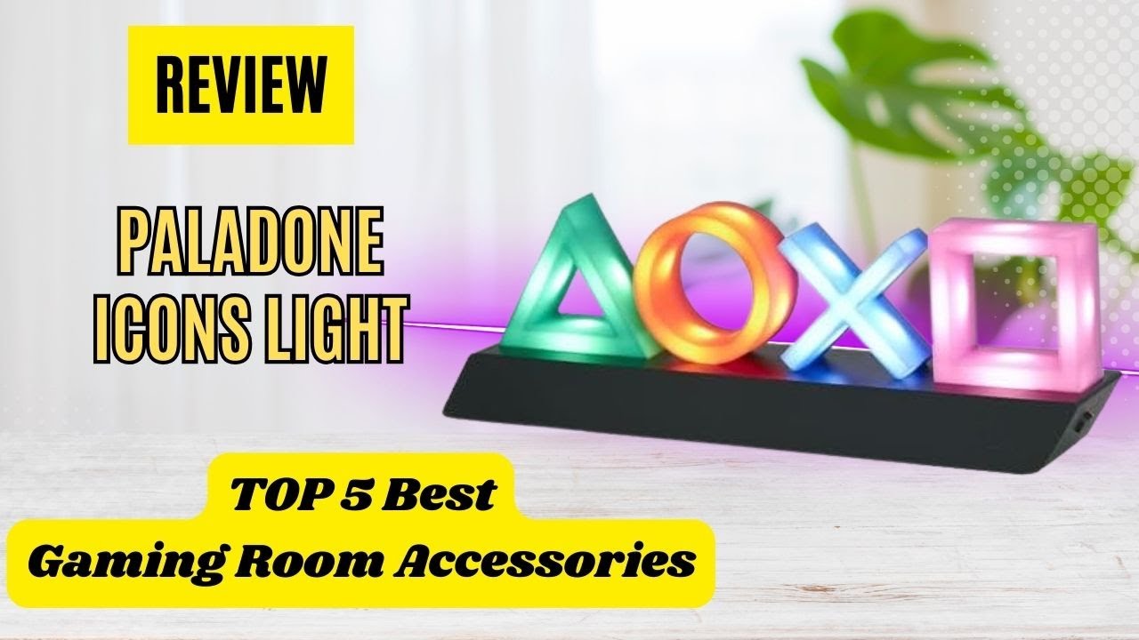 Review Paladone Playstation Controller Icons Light 2024 - Best Gaming ...