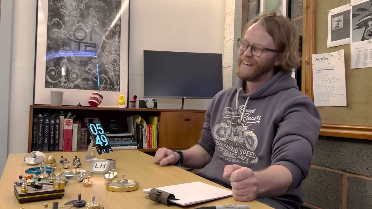 World First Spinning Top - YouTube