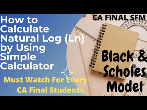 How to Calculate Natural Log (Ln) Values using Simple Calculator II #calculatortricks #cafinal
