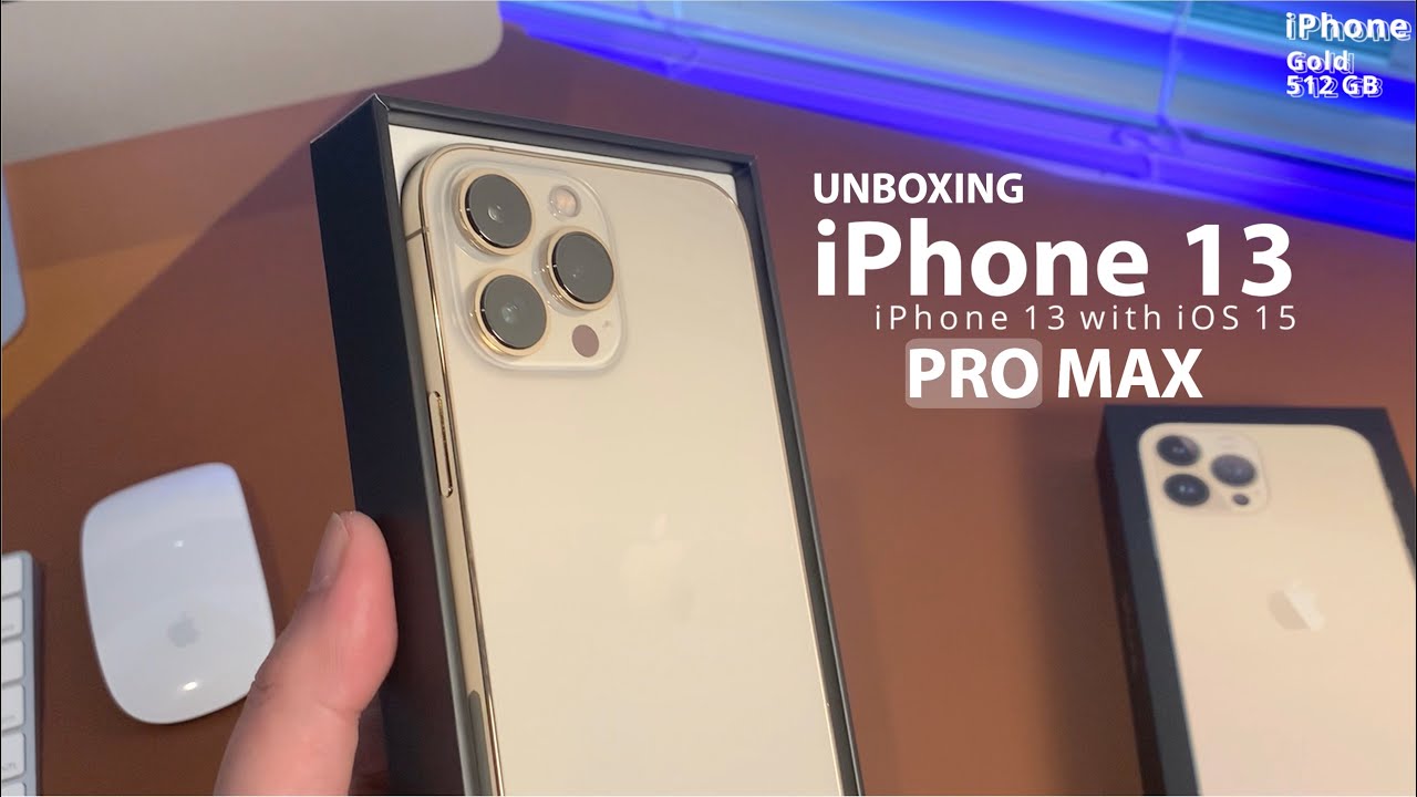 iPhone 13 Pro Max - Unboxing - YouTube