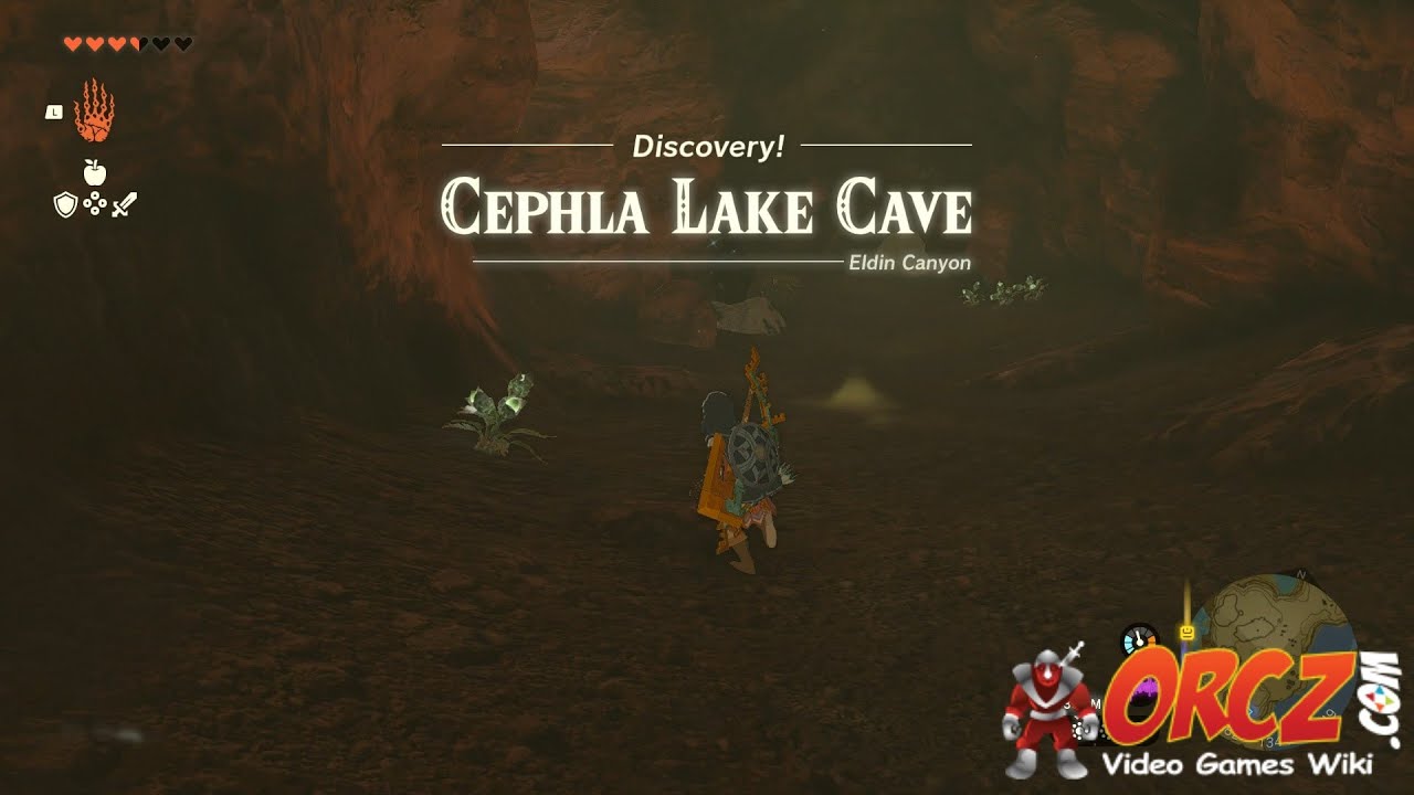 Legend of Zelda Tears of the Kingdom Celpha Lake Cave (Fierce Deity ...