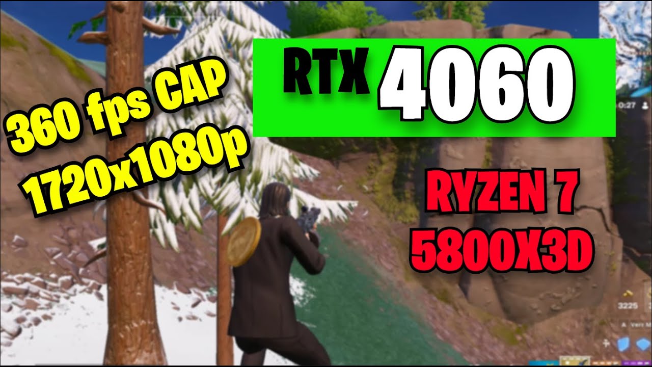 RTX 4060 + Ryzen 7 5800x3d Fortnite Chapter 5 | Solos | performance ...