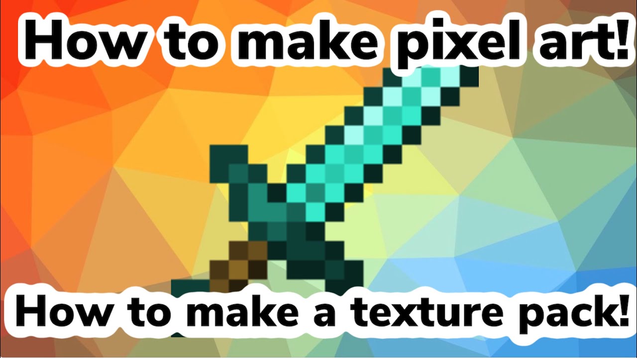 How To Do Pixel Art And Make A Minecraft Resource Pack YouTube how-to-do-pixel-art-and-make-a-minecraft-resource-pack-youtube
