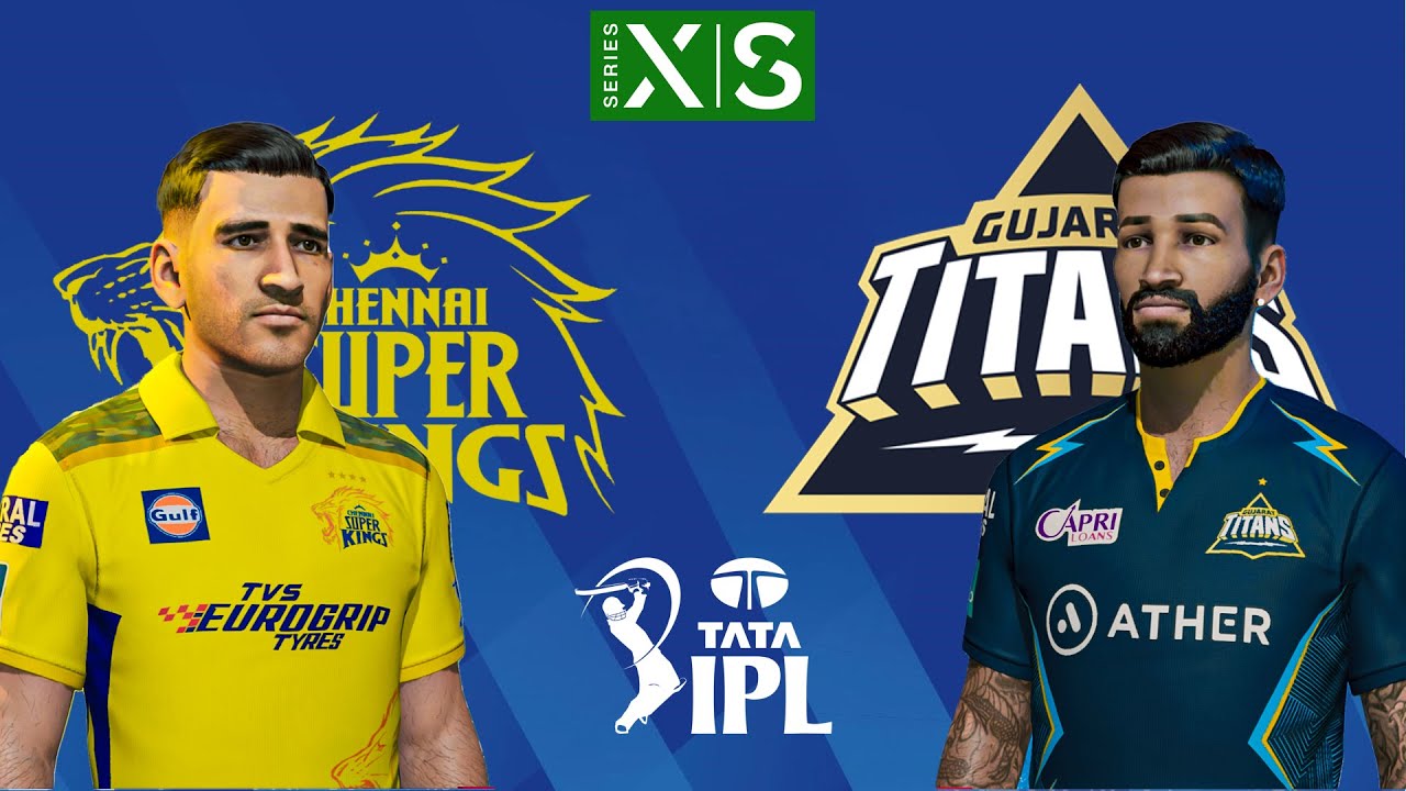 GT vs CSK | TATA IPL 2023 | XBOX SX | 4K UHD - YouTube