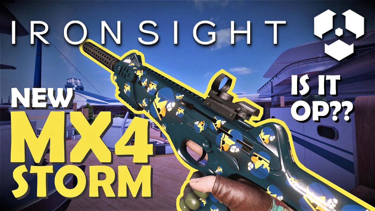 Ironsight Gameplay - The New MX4 Storm SMG! - YouTube