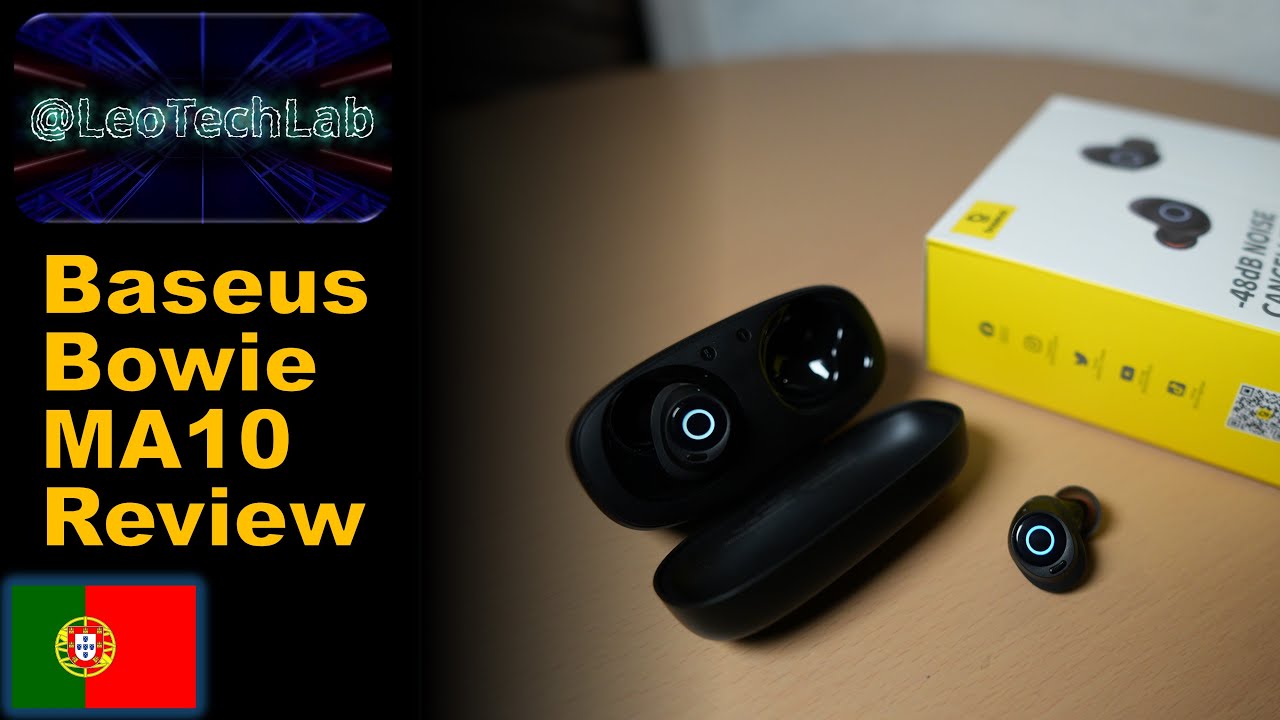 Review dos earbuds sem fios Baseus Bowie MA10 - YouTube