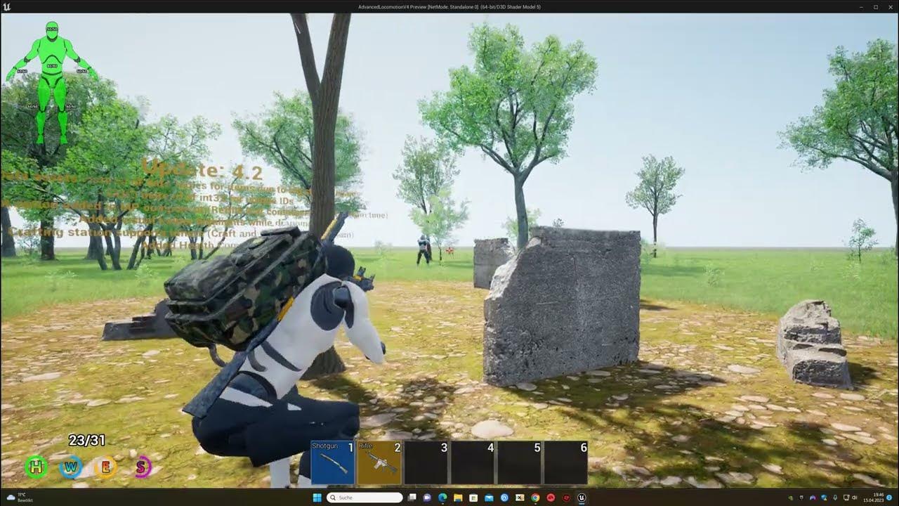 Unreal Engine 5 Advanced Jigsaw Inventory System + ALSV4: My Projekt 1/... - YouTube