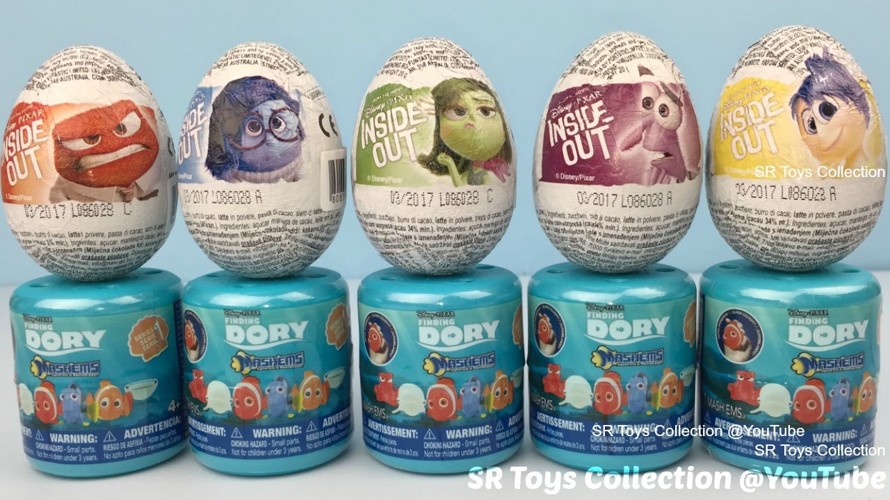 Toys Surprise Disney Inside Out Joy Anger Sadness Fear Disgust ...