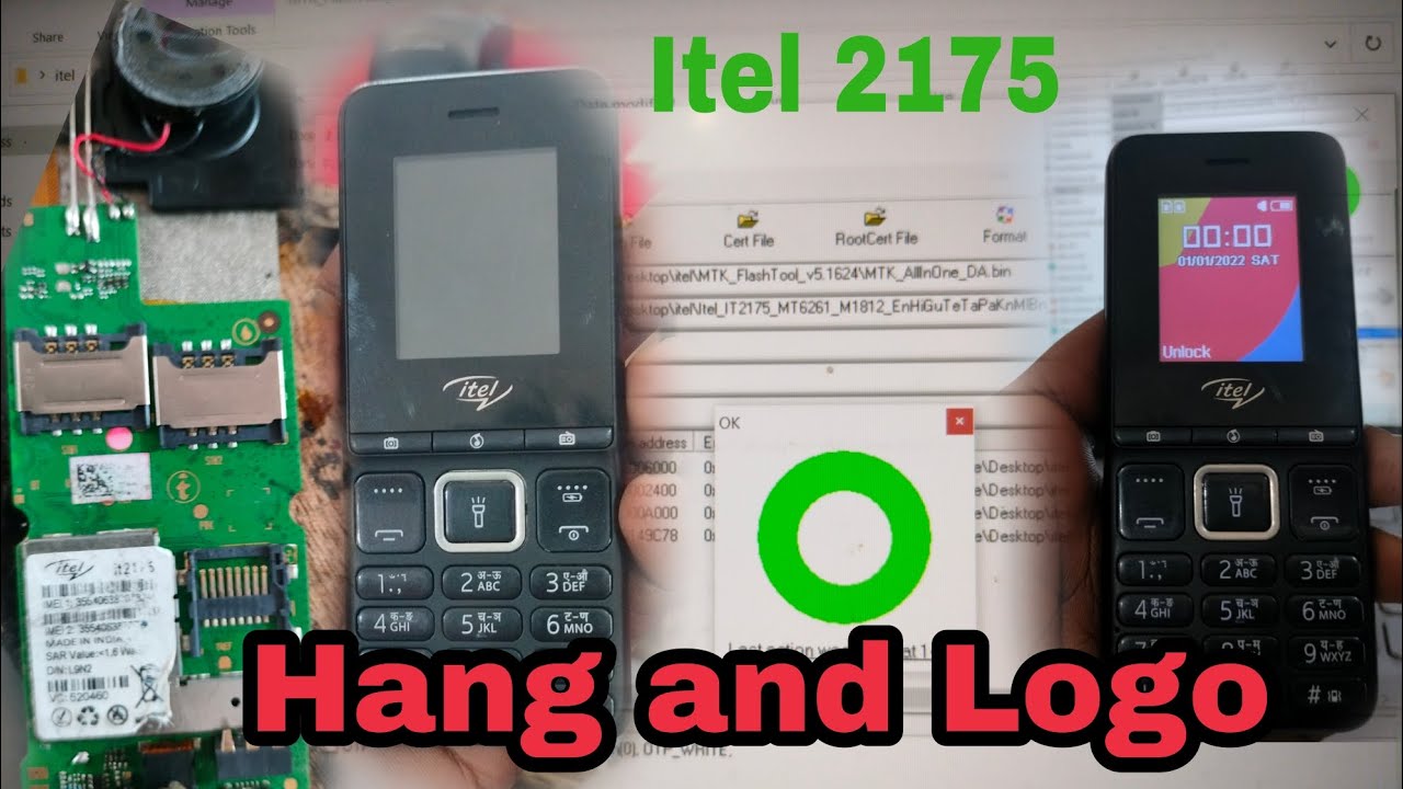 itel 2175 Hang and Logo Software solution 1 click me Done - YouTube