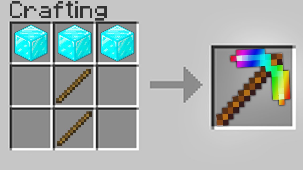 Minecraft UHC but i spawned with a SUPER PICKAXE...? - YouTube