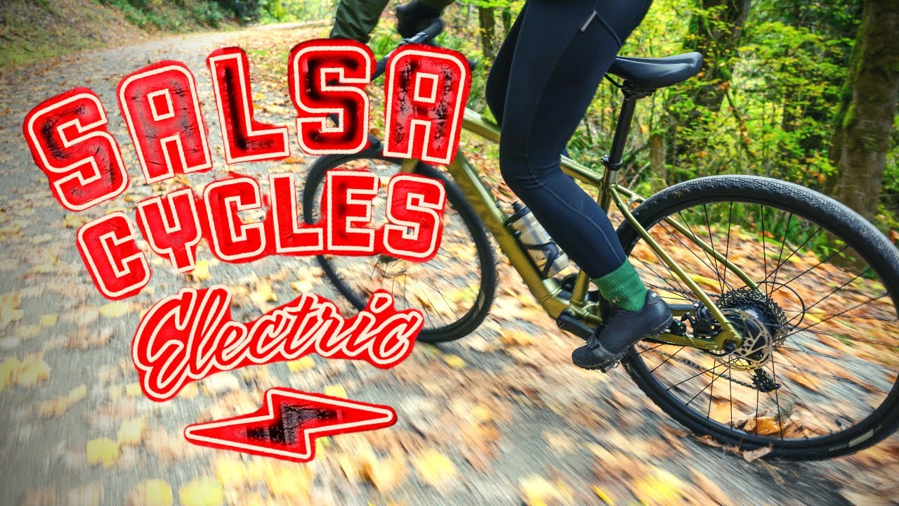 NEW Gravel eBike from Salsa Cycles: Confluence first look - YouTube
