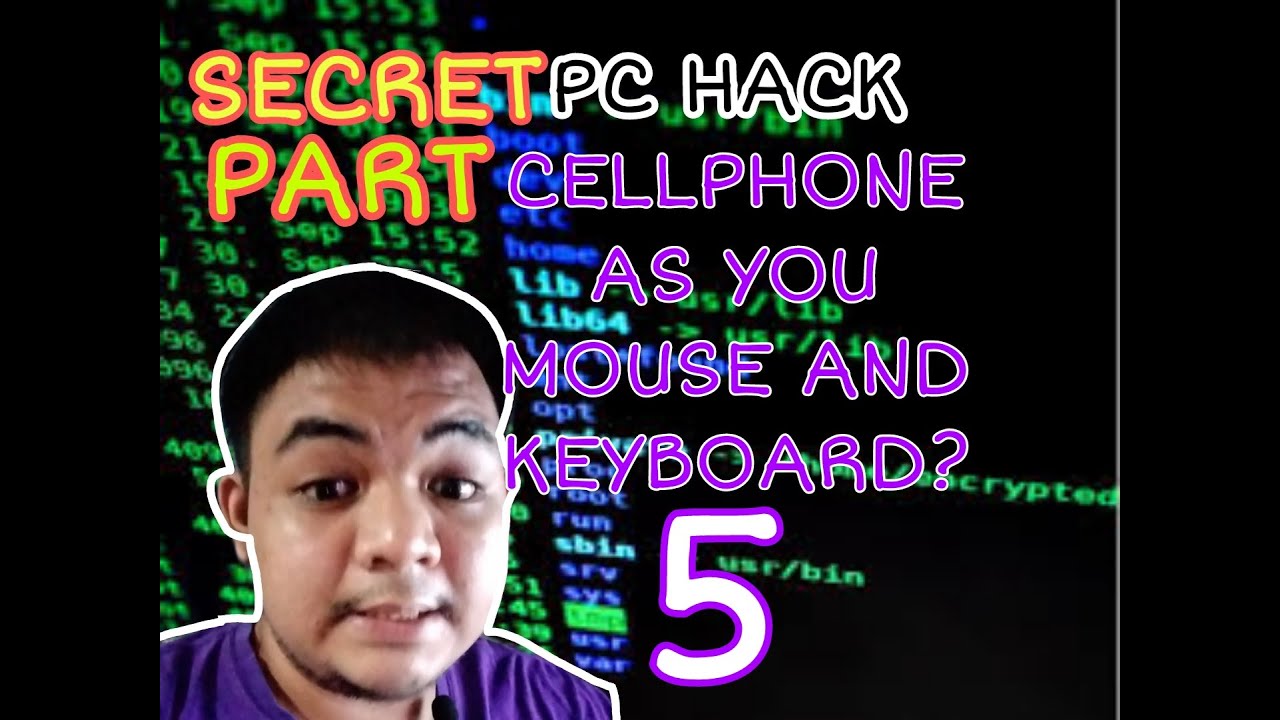 CELLPHONE AS YOU MOUSE AND KEYBOARD - Secret PC hack Part 5 #shorts # ...