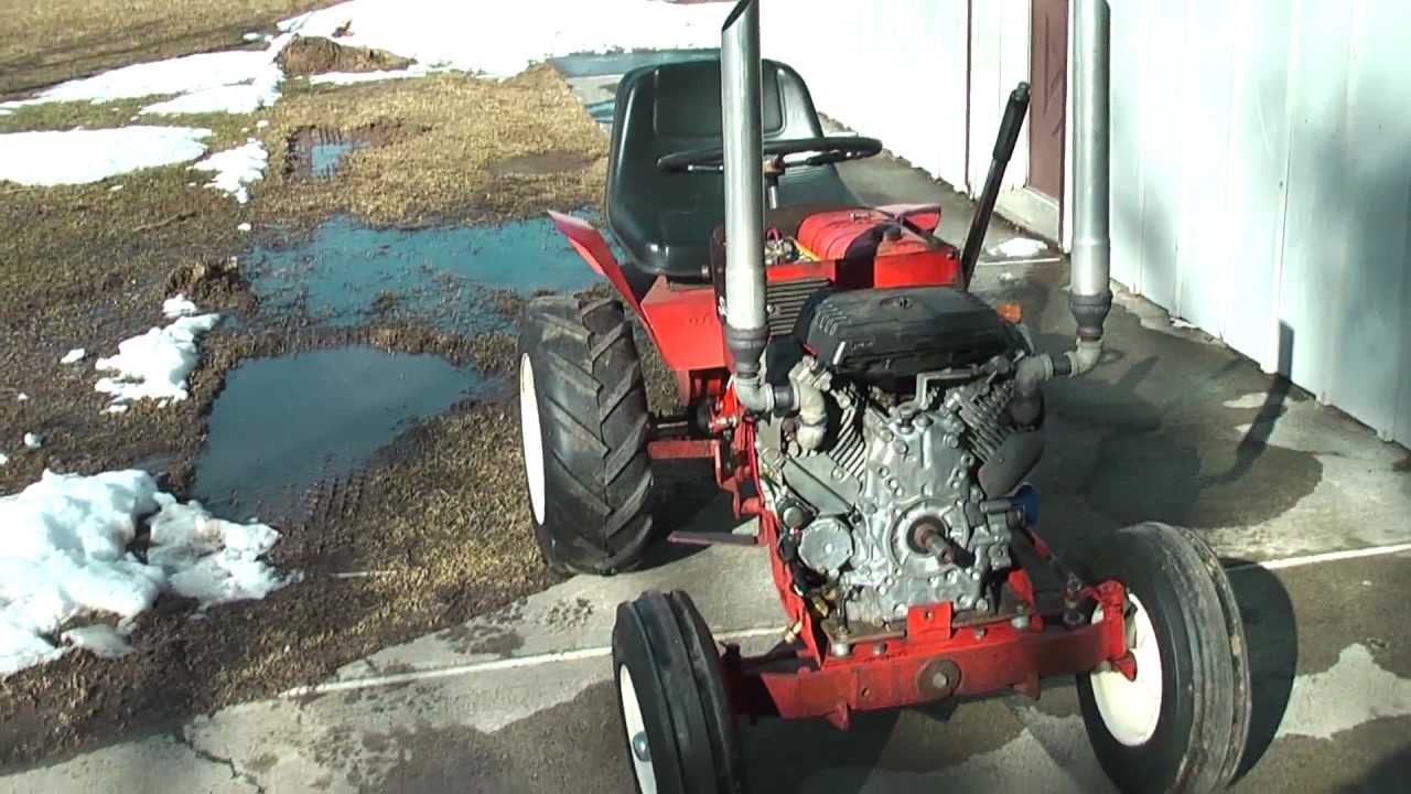 1964 Simplicity Landlord Vtwin Repower - YouTube