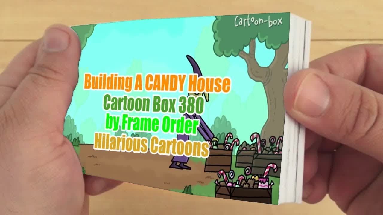 Building A CANDY House Cartoon Box 380 by Frame Order Hilarious ...