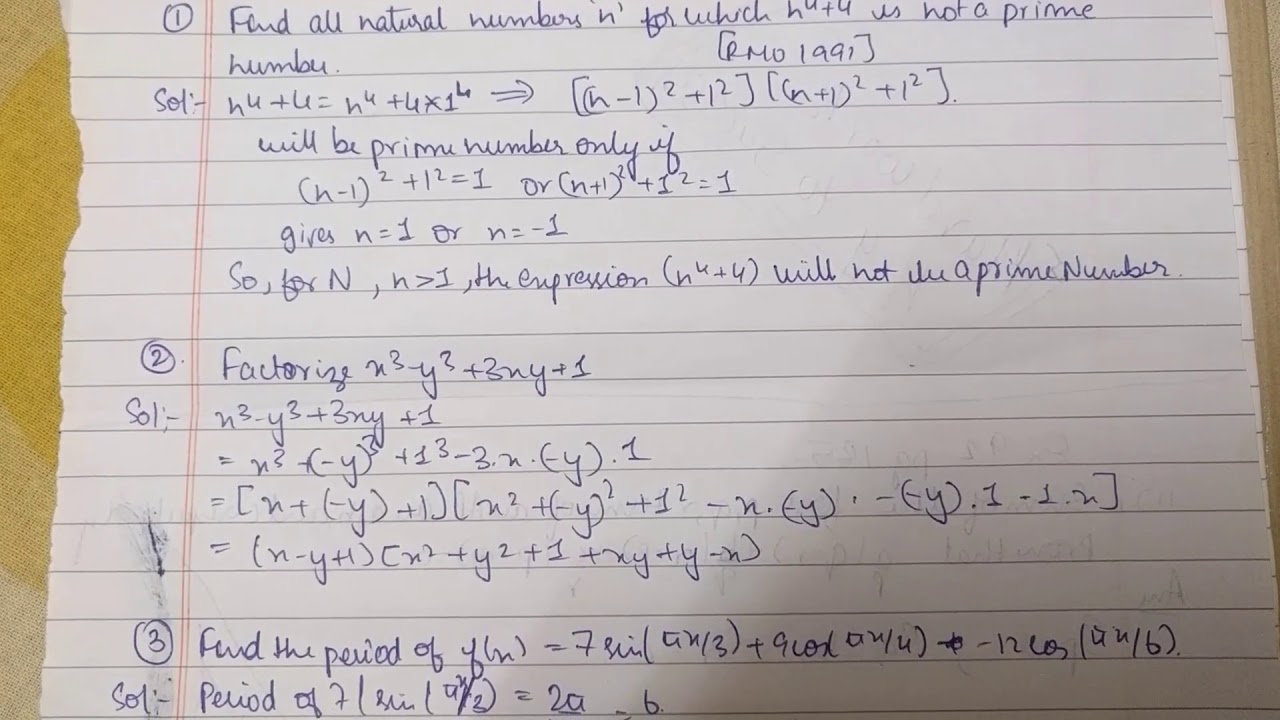 ||Prmo important examples+practise sums||prmo tough questions with sol ...