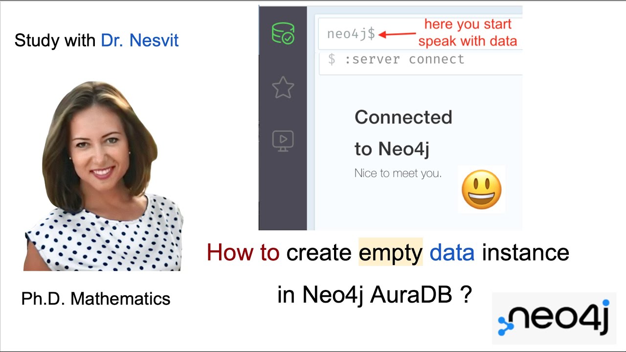 Create - Neo4j AuraDB - Instance - Dr. Nesvit - YouTube