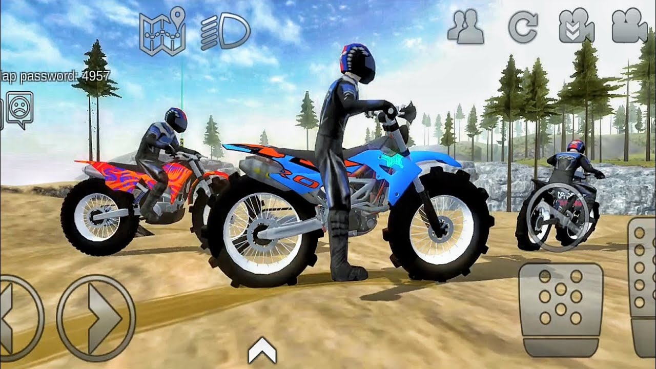 Offroad Outlaws Online Dirt Bike 3 Player Motocross Rasing Driving ...