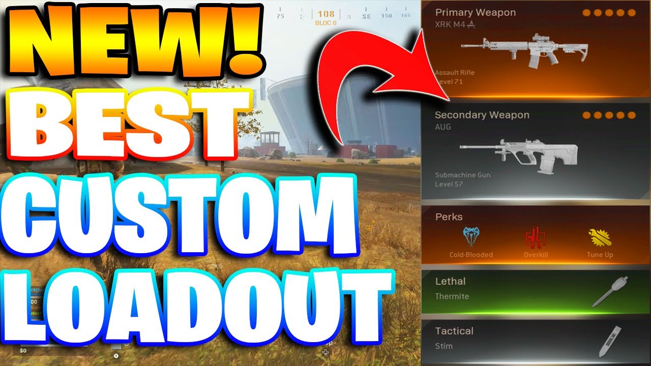 NEW Best Custom Loadout For Warzone! Best Weapons and Setup - YouTube
