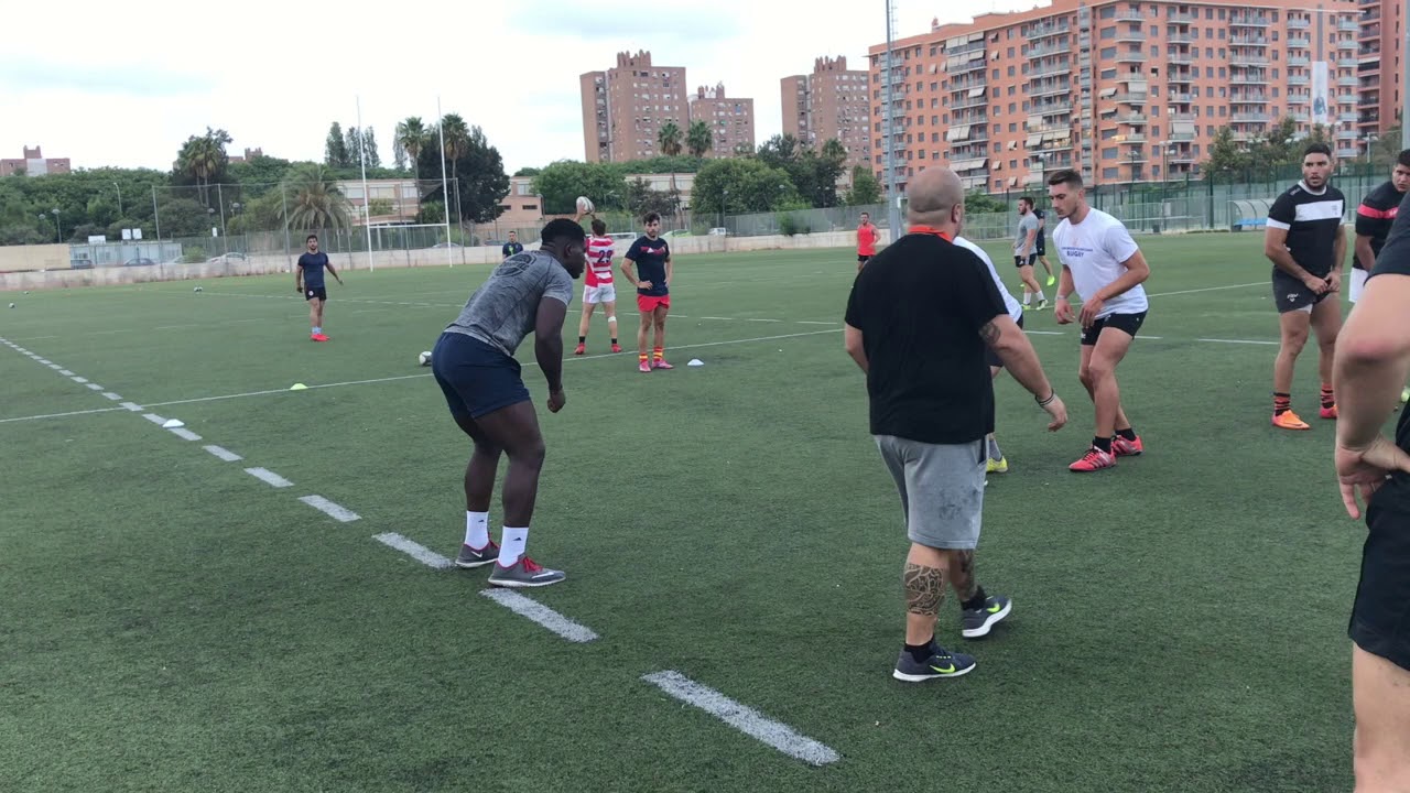 Lineouts lifts Loose head prop - YouTube