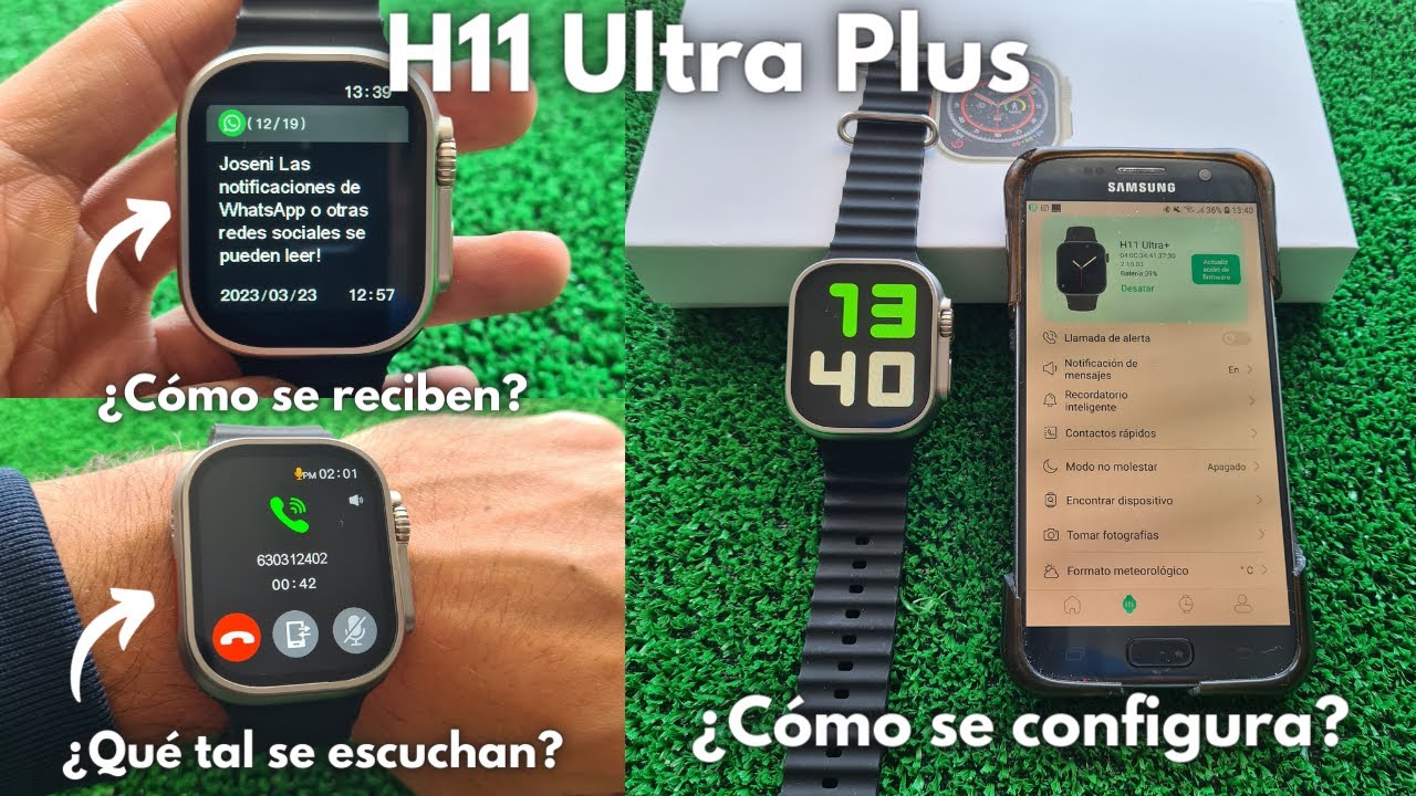 ¿Cómo configurar tu Smartwatch H11 Ultra plus? 👉 Tutorial Completo | Qifit - YouTube