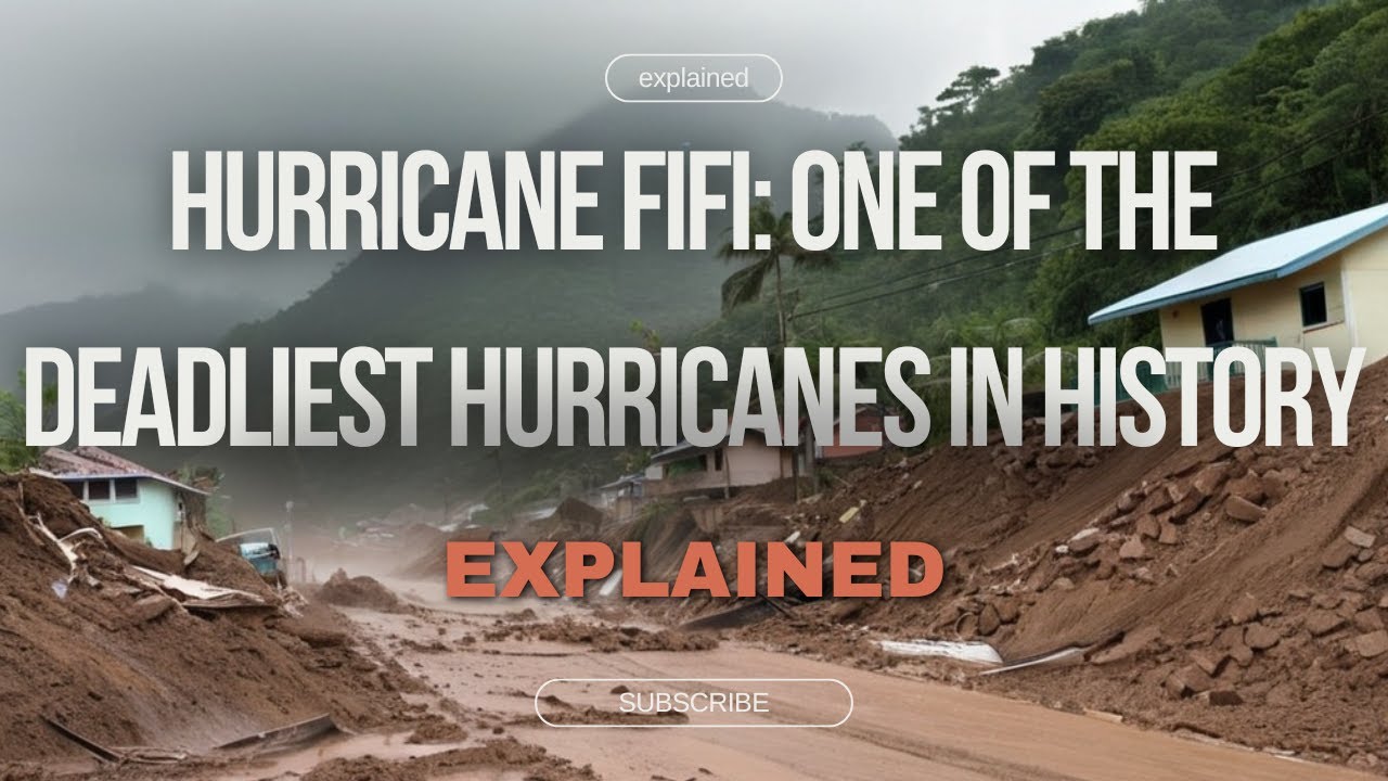 Hurricane Fifi: One of the Deadliest Hurricanes in History | Historic Natural Disasters & Storms ...