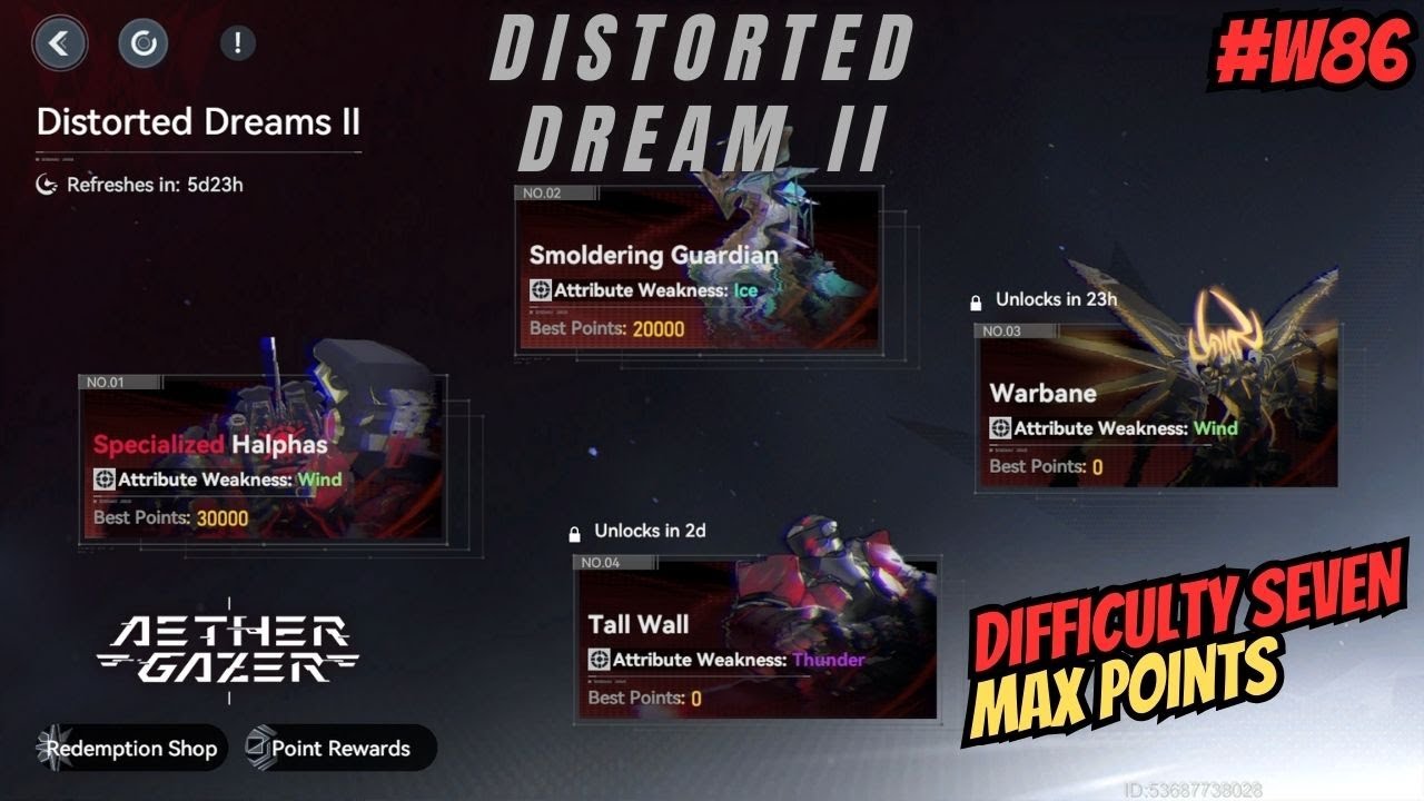 [Aether Gazer] Distorted Dream II - Sp. Halphas and Smolding Guardian ...