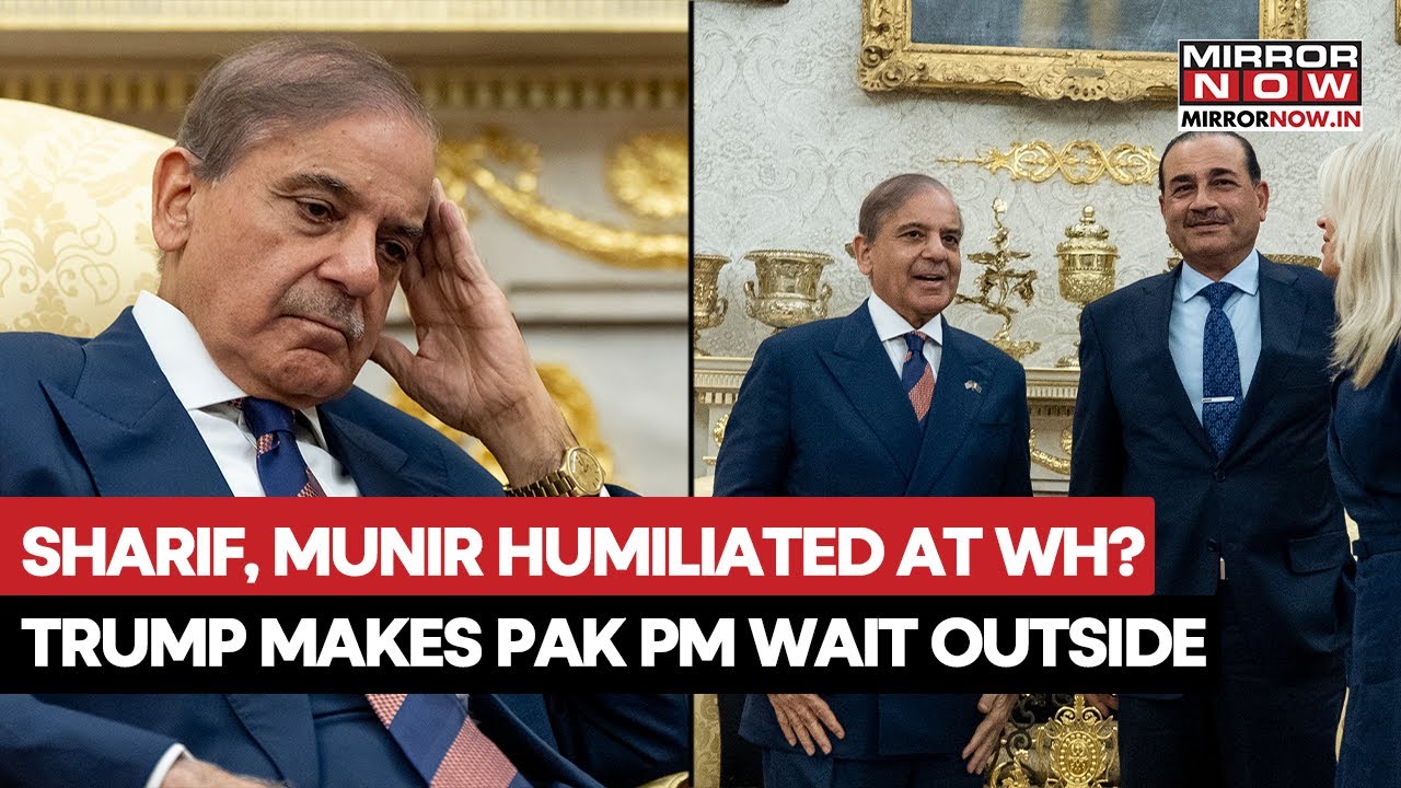 Shehbaz Sharif, Asim Munir Humiliated By Trump At White House? Pak ...