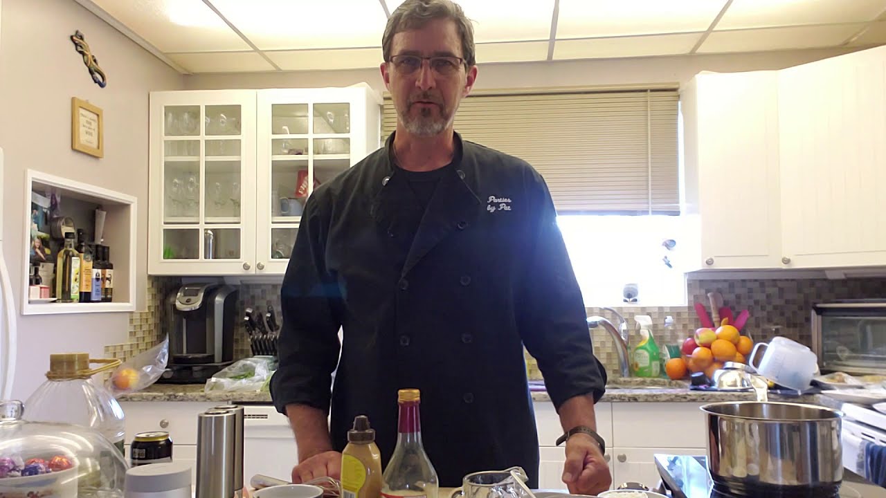 Chef Pat Sauce Series: Sauce Robert - YouTube