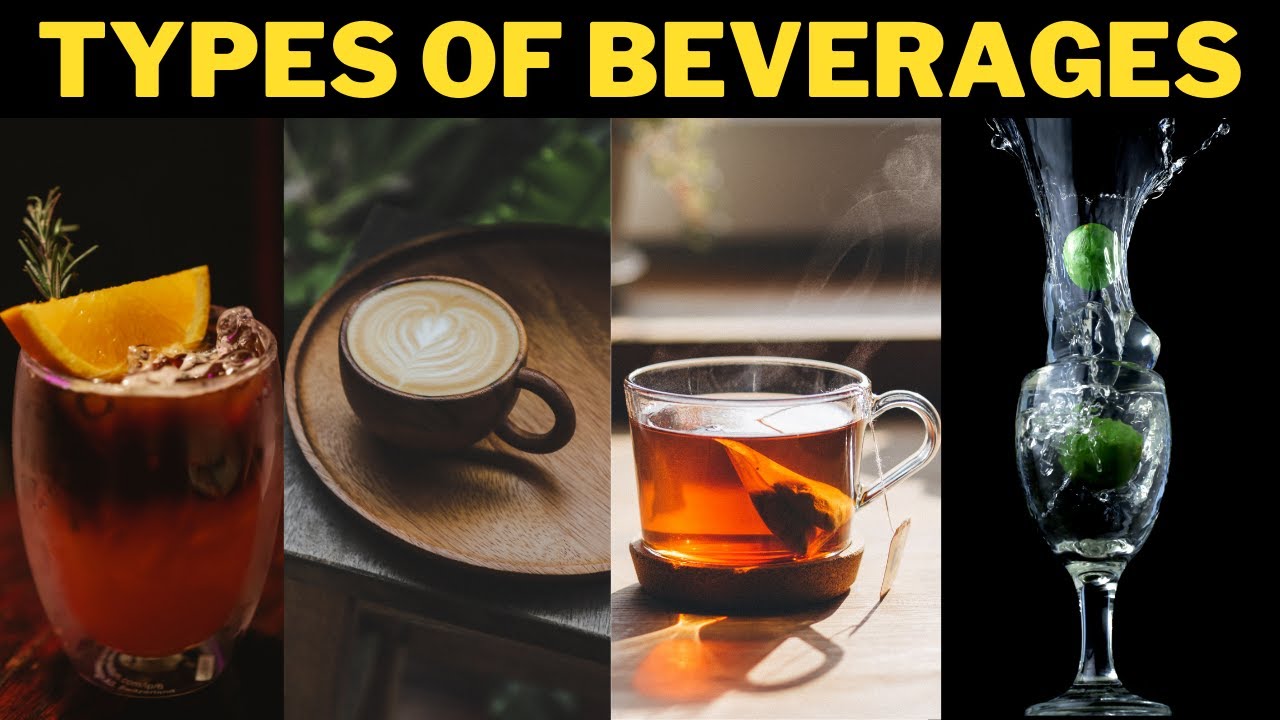 Types of Beverages in Hotels - YouTube