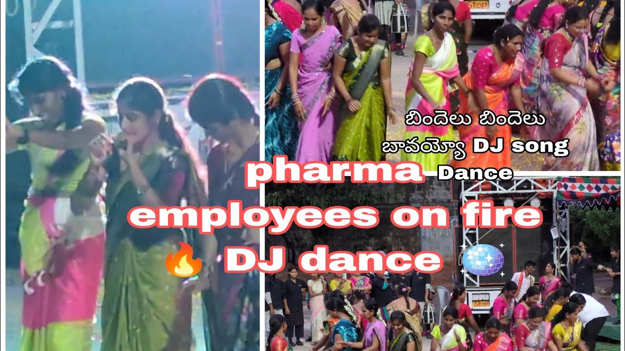 Bindelu bindelu bavayyo song dance dj performance by pharma girls 2025 ...