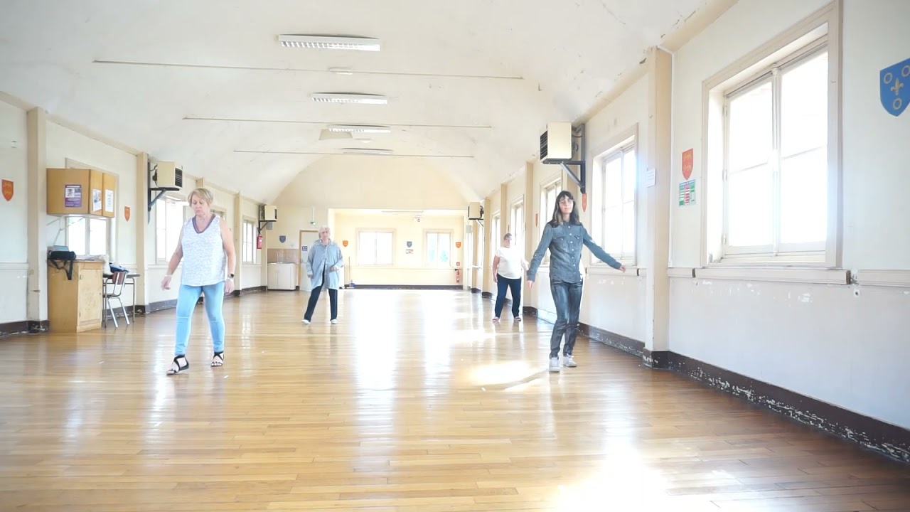 Shivers Easy Line Dance - YouTube