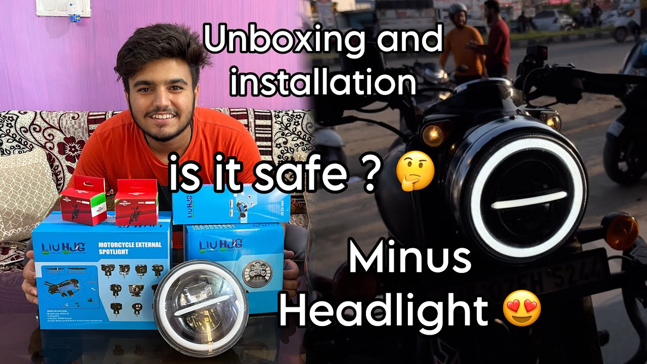 Best modifications for Classic 350 reborn 😍 | HJG Fog lights ...