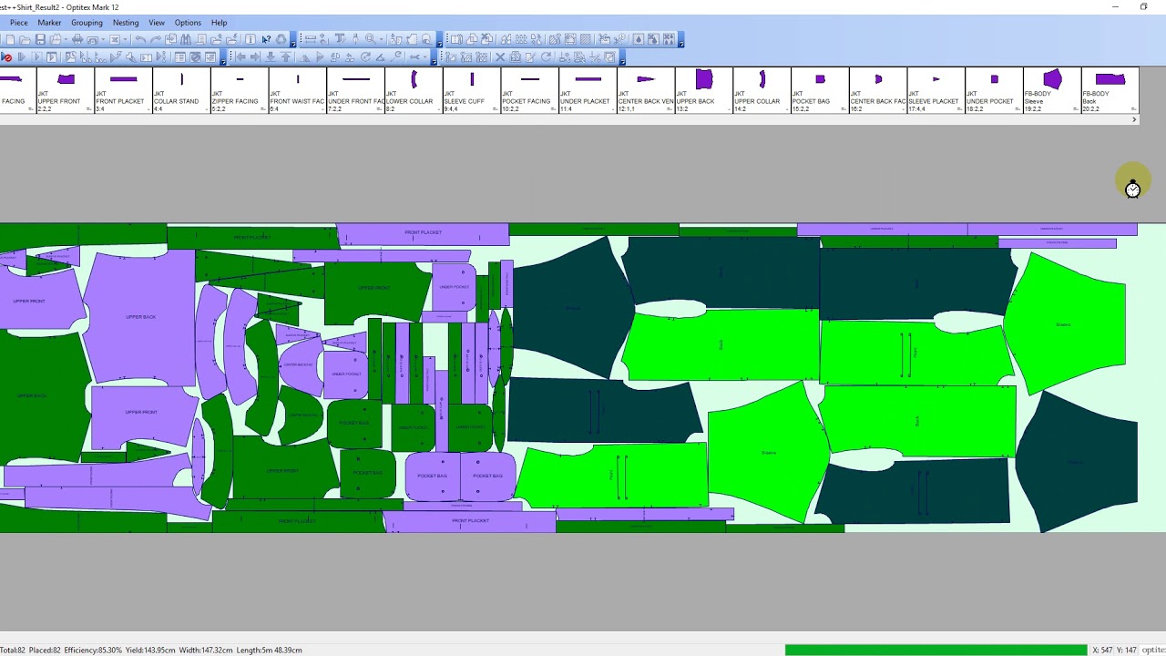 OPTITEX NESTING PRO - YouTube